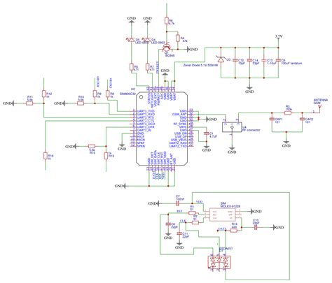 Sim800c Schematic Resources Easyeda