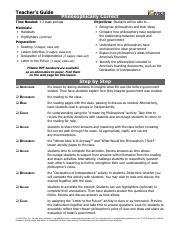 Philosophically Correct HS 0 Pdf Teacher S Guide Philosophically