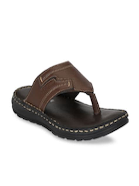 Buy Provogue Men Brown Solid Thong Flip Flops Flip Flops For Men