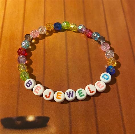 Handmade Taylor Swift Bejeweled Midnights Inspired Bracelet Taylor