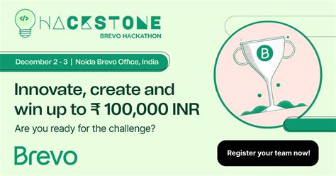 Shrashti Gupta On Linkedin Hackathon Hackathon2023 Hackathonchampions Brevo