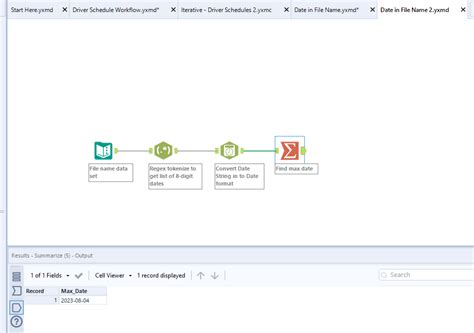 Solved Extract Date And Get The Latest Date From Director Alteryx