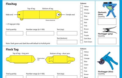Sheep Tag Order Form Allflex Livestock Intelligence New Zealand