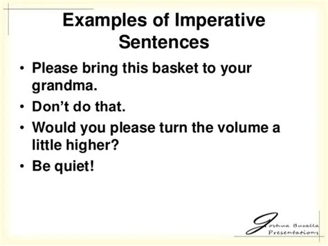 Imperative Sentences Definition And Examples ESLBUZZ