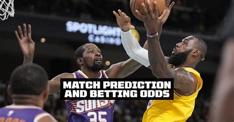 Nba 2023 24 Los Angeles Lakers Vs Phoenix Suns Match Prediction