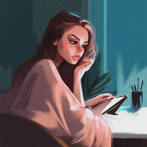 Иллюстрация Иллюстратор в стиле 2d персонажи