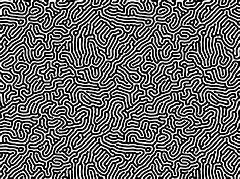 Grayscott Reaction Diffusion Pattern Art
