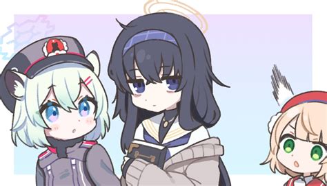 Shigure And Ui By Shigure Ui R Bluearchive