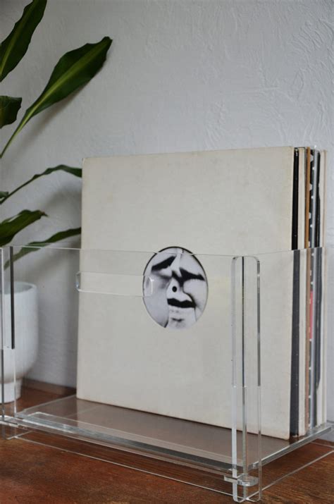 Vinyl Storage Box Display Record Organizer Plexiglass Vinyl Box Min