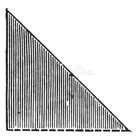 Ploughshare Rectilinear Edge Vintage Engraving Stock Vector