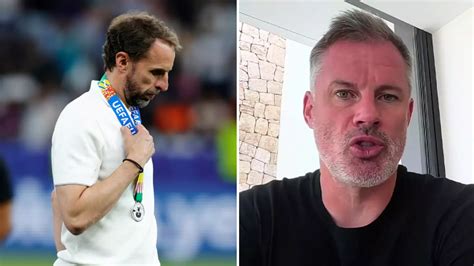 Jamie Carragher Writes Off Three Contenders To Replace Gareth Southgate