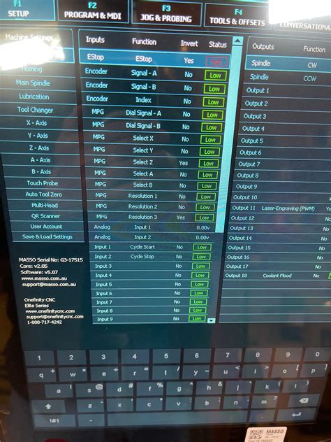 Homing Error And Locked Z Travel Machines Elite Series Onefinity Cnc Forum