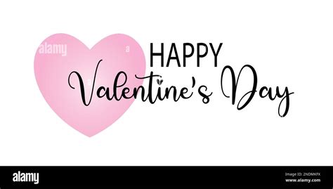 Valentines Day Background With Heart Pattern And Typography Of Happy