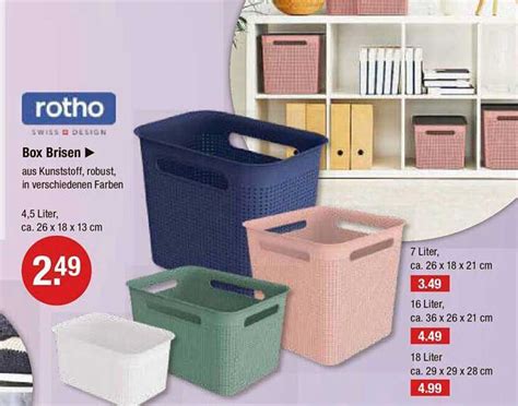 Rotho Box Brisen Angebot bei V-Markt - 1Prospekte.de