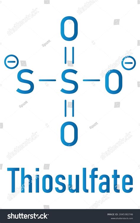Thiosulfate Over 21 Royalty Free Licensable Stock Vectors And Vector Art Shutterstock