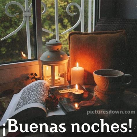 Imagen De Buenas Noches Lunes Té Y Libro