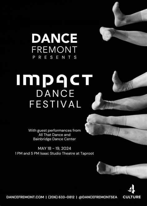 Impact Dance Festival Digital Program Dance Fremont