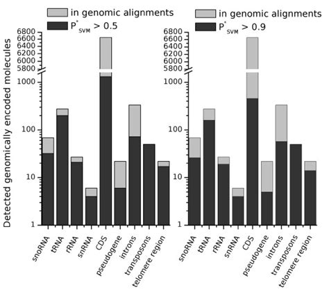 Known Rna Genes In The Yeast Genome Covered By Predicted Rna Download Scientific Diagram