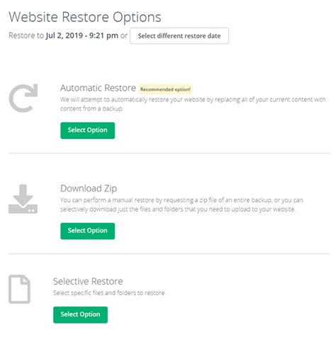 CodeGuard Backup Core Solutions