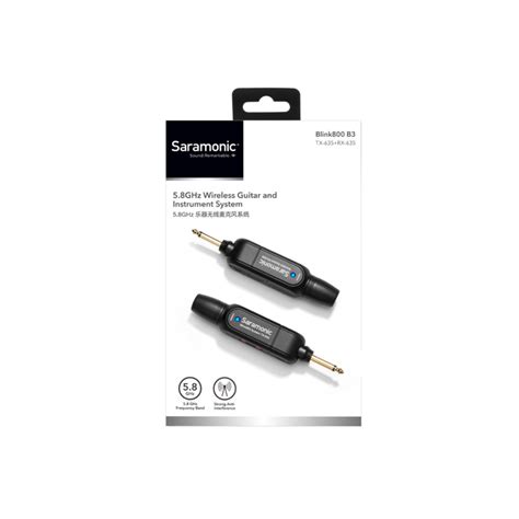 Saramonic Blink 800 B3 Wireless Mic 6 35mm Instrument System Fujishop Id
