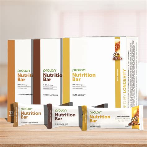 Prolon® Nutrition Bar Fasting Bar 12 Pack Prolon Uk