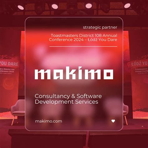 Toastmasters International District 108 On Linkedin Makimo