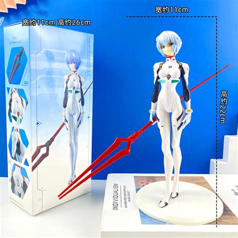 22cm NEON GENESIS EVANGELION Anime Figura EVA Ayanami Rei Asuka Langley