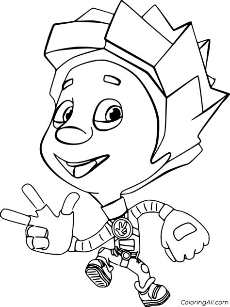 59 Free Printable The Fixies Coloring Pages In Vector Format Easy To