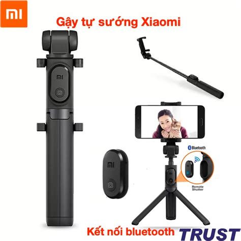 Gậy Tự Sướng Chụp ảnh Bluetooth Xiaomi Tripod 3 Chân Xmzpg01ym Mới