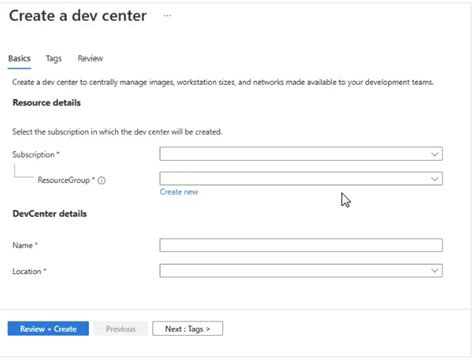 Microsoft Dev Box Configuration