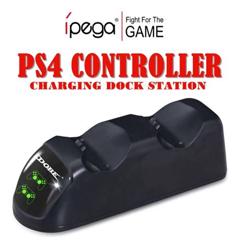 Ipega Micro Input Dual Charging Dock Station For Ps 4 Wireless