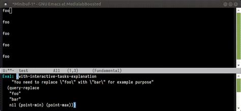 Build A With Query Replace Description Macro Emacs Stack Exchange