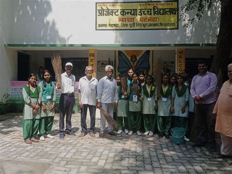 Cleanliness Drive Was Conducted In Project Girls High School Macha On