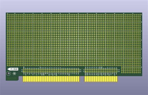 IBM PC AT 16 bit ISA Prototype PCB Card Marten Electric 電気テン Home