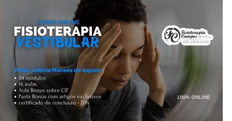 Curso De Fisioterapia Vestibular Online Sympla