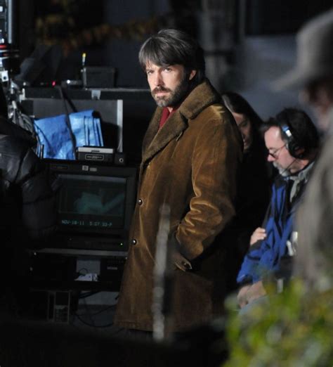 Ben Affleck On The Set Of Argo Star Goes 70s Photo Huffpost