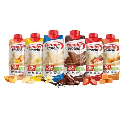 Premier Protein Peaches And Cream Shakes 4 Ct 11 Fl Oz Shipt