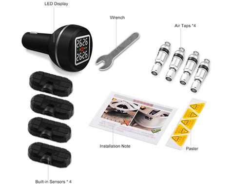 Mini TPMS With Tire Sensors Tool Com