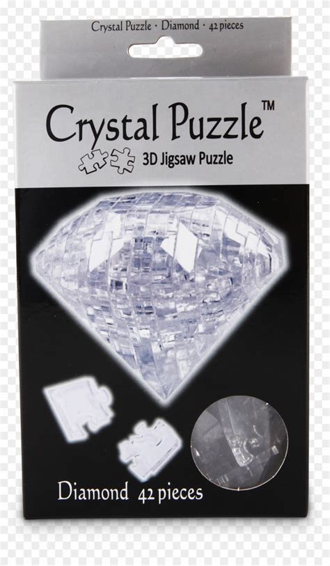 Clear Diamond D Crystal Jigsaw Puzzle Pieces Fun D Diamond Puzzle Clipart PikPng