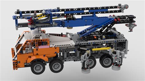 Lego Moc 42128 Folding Tower Crane By Rinivandongen Rebrickable