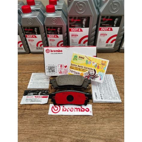 Jual Brake Pad Kampas Rem Depan New Vios Yaris Type S BREMBO Shopee