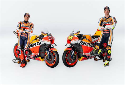 MotoGP Repsol Honda Team Introduced At Repsol HQ In Spain Roadracing