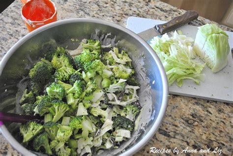 Crunchy Broccoli Raisins And Walnut Salad 2 Sisters Recipes By Anna