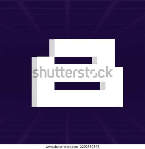 Pixel Retro Arcade Game Style Font Stock Vector Royalty Free 2202582845 Shutterstock