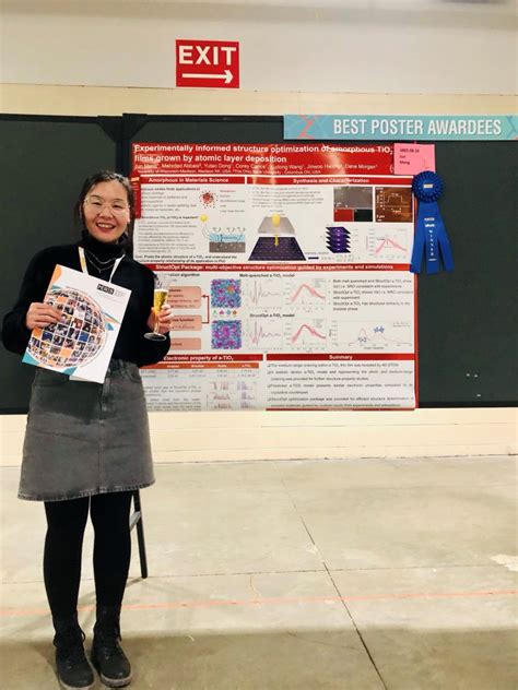 Dr Jun Meng Wins Best Poster Award At 2022 Mrs Fall Meeting Computational Materials Group