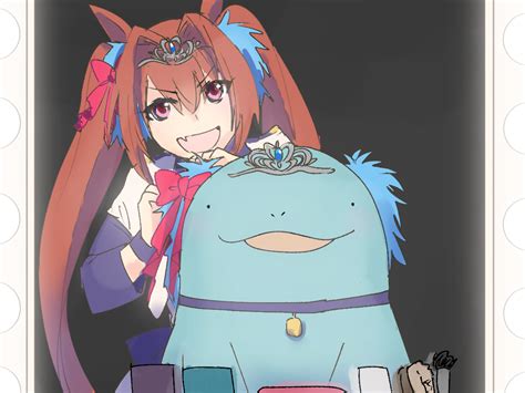 Daiwa Scarlet And Quagsire Pokemon And 1 More Drawn By Pickoiwai