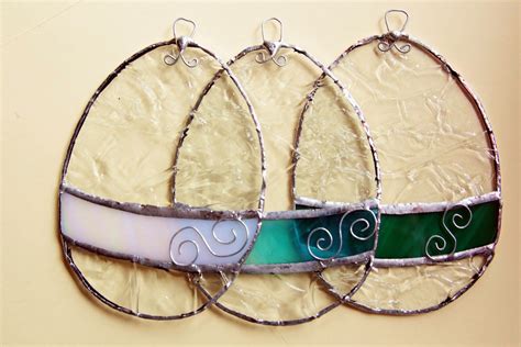 Stained Glass Easter Decorations