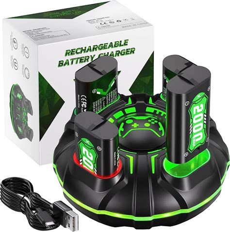 Rechargeable Battery Pack For Xbox Onexbox Series 4 X 2000mah4 X