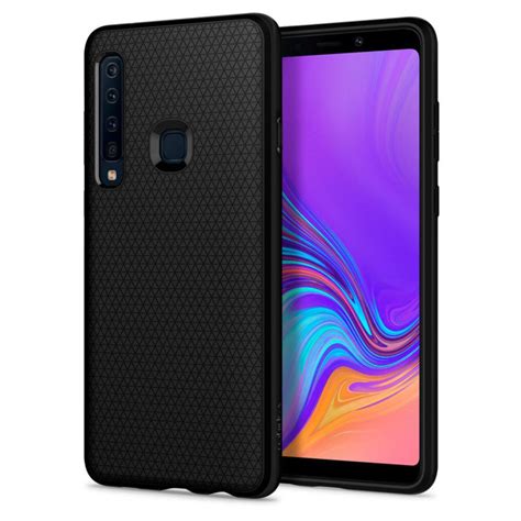 Funda Galaxy A9 2018 Spigen Liquid Air Negro Spigen Galaxy A9 2018