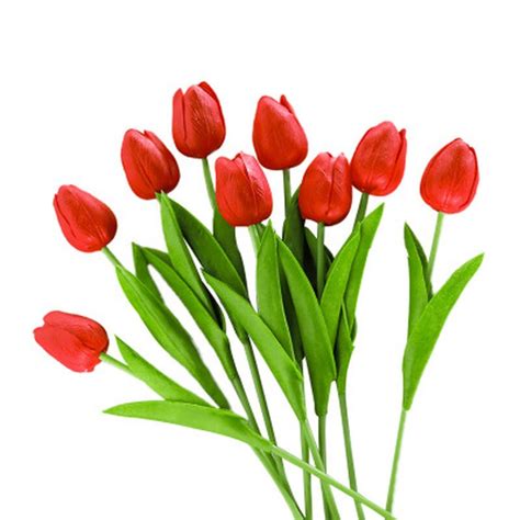 Fleurs artificielles tulipes pièce Bouquet de Grandado